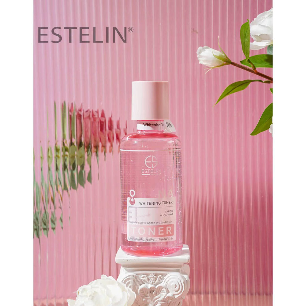 Estelin NA Whitening Toner Niacinamide With Arbutin Glutathione 400 ml ...